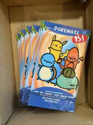 Pokenots 151 Single Booster Pack (Dysfunctional Passholder) | eBay