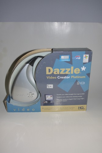 Pinnacle Dazzle Video Creator Platinum Transfer Home Movies Tape VHS to DVD | eBay