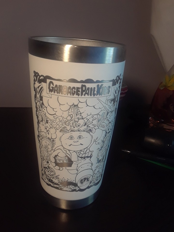 Garbage Pail Kids Cup GPK devil snot barf horror monster blast 6 3/4 ...