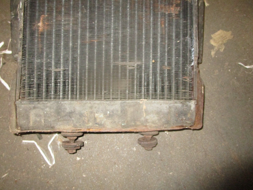MG TD Radiator Original with Brackets Chrome Filler Cap Rare 1949-1953 ...