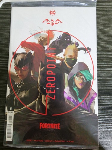 Batman Fortnite Zero Point #1 9.4 NM Sealed w/code 3rd Print Janin ...