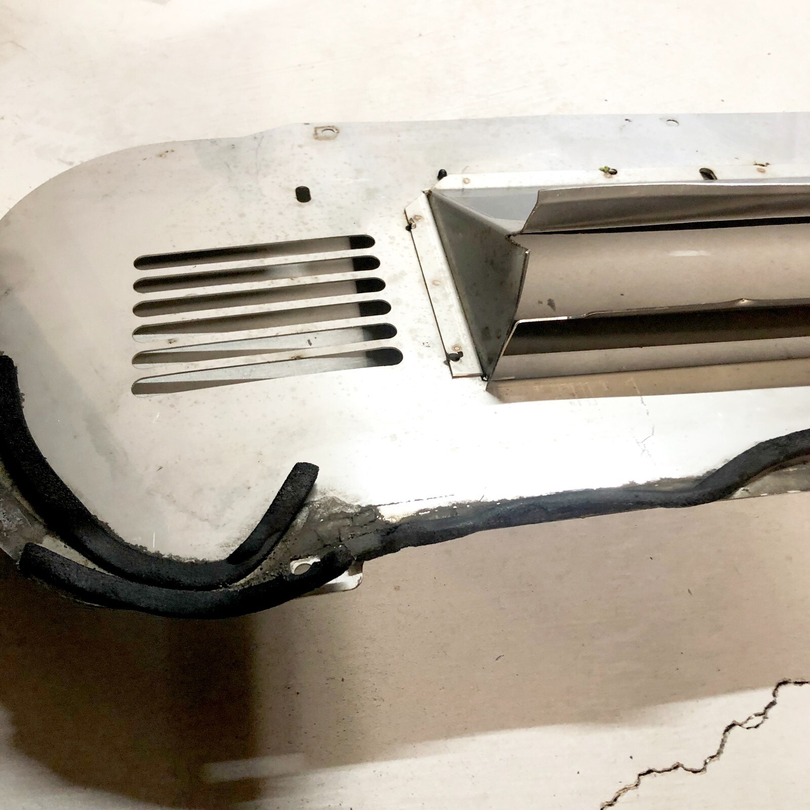 04-05 Subaru Impreza WRX GT Spec Stainless Steel Hood Scoop Splitter ...