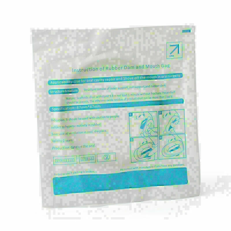 10x New White Dental Disposable Soft Lip Sterile Cheek Retractor Mouth ...