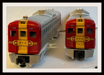 Rail King 30-2145-1 Santa Fe RDC Budd Car Set w/ Proto-Sound & OB | eBay