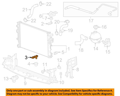 GM OEM-Radiator Upper Bracket 23336309 | eBay