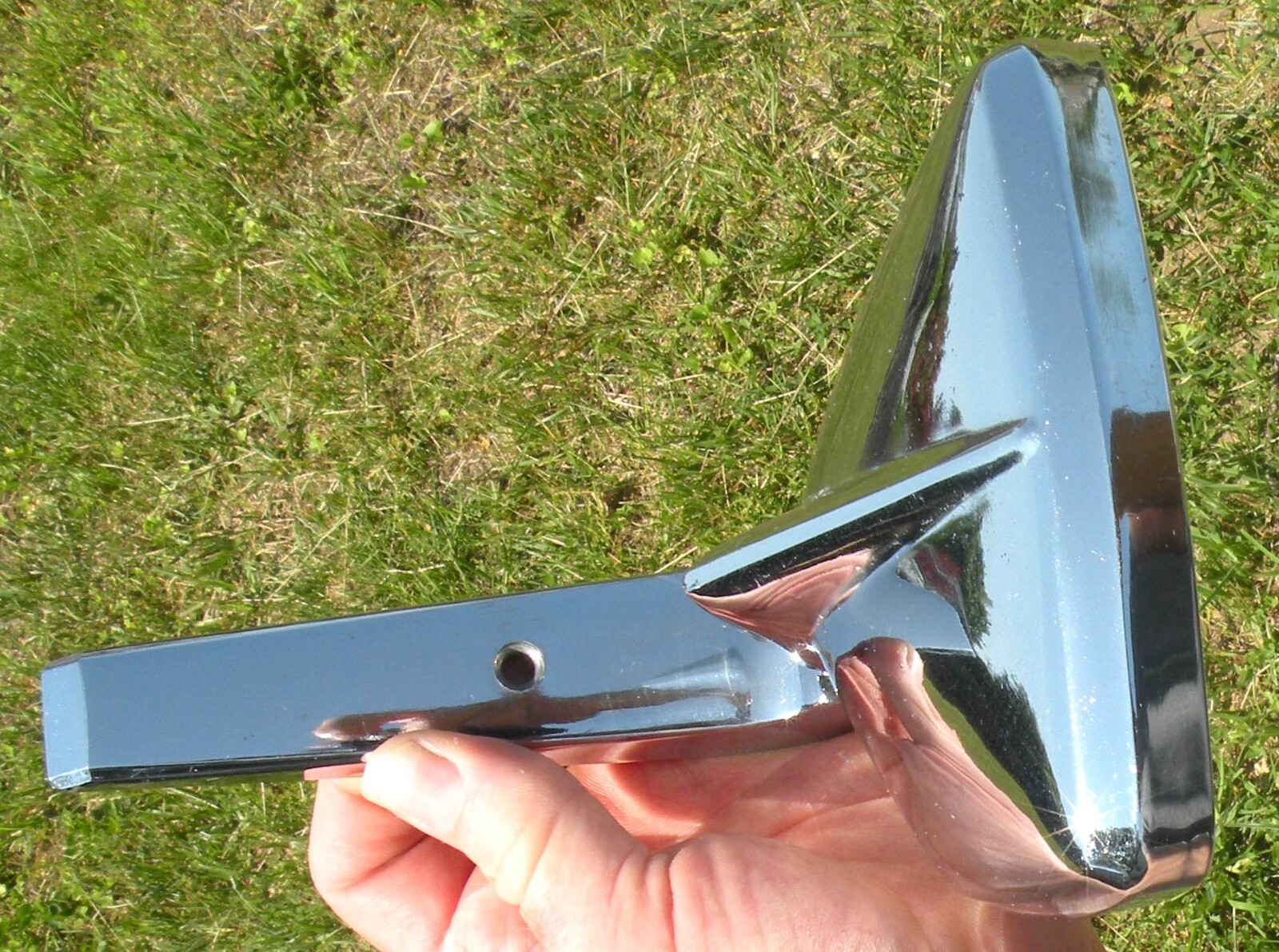 Vintage Chrome Roberk Square Rear View Side Mirror # 2570-2 | eBay