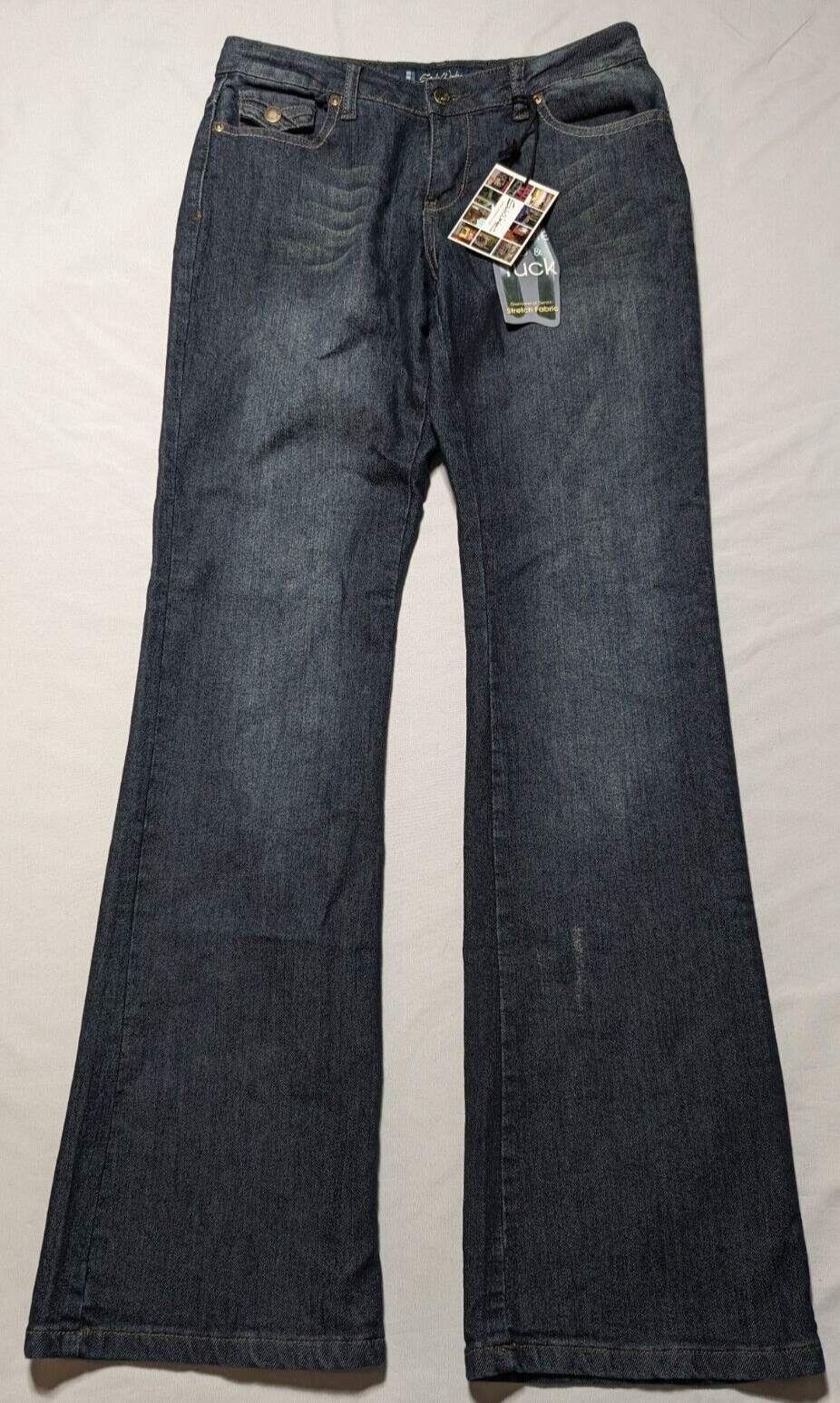 SALT WORKS BOOTCUT Women Size 4 Stretch Denim Blue Jeans NEW | eBay