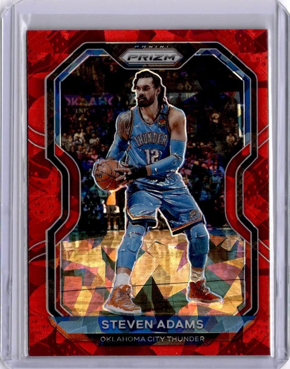2020-21 Panini Prizm Prizms Red Ice #110 Steven Adams | eBay