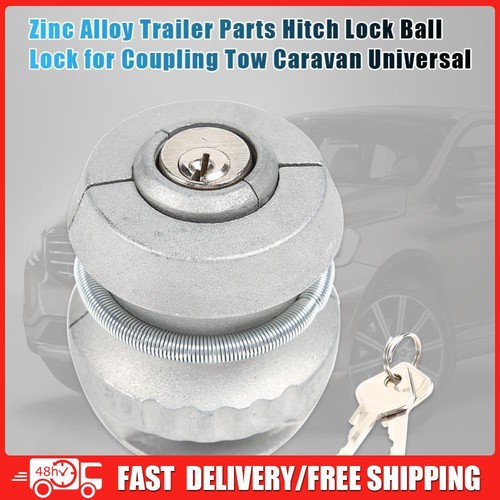 Anti-Theft Trailer Parts Ball Lock Hitch Lock for Coupling Tow Caravan ...
