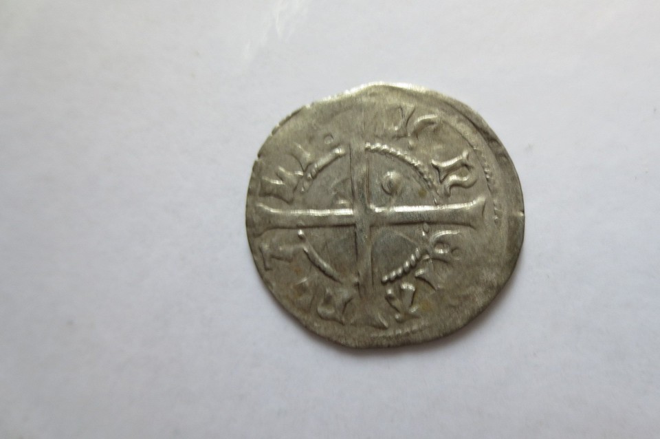 Deutonic order medieval silver schlling, Bernd von der Borch 1471-83 ...