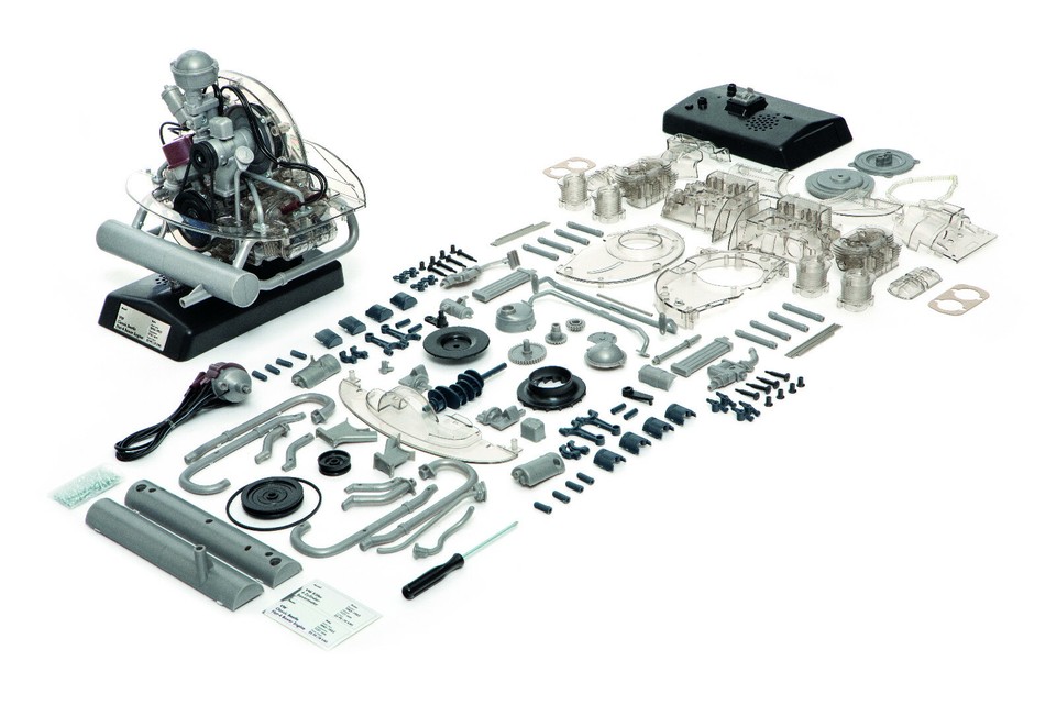 VW Beetle Model Engine Kit with Collector's Book 4019631670380| eBay