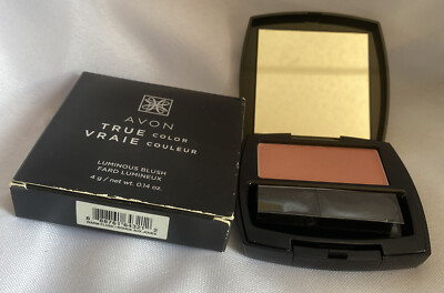 Avon True Color Luminous Blush Warm Flush 0.14 Powder Blush | eBay