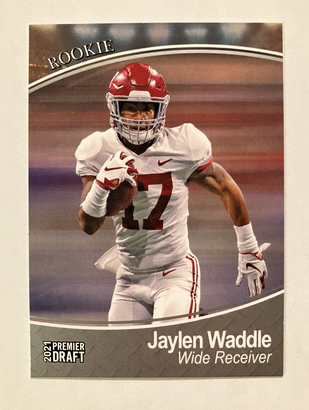 Jaylen Waddle Rookie (RC) 2021 Sage Premier Draft #125 Silver Miami ...