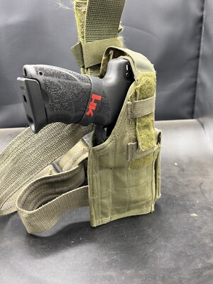 OLDGEN Eagle Industries Drop Leg Holster H&K USP Heckler Green | eBay