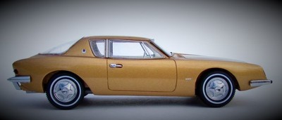 Classic Car Avanti Custom Built Metal Model Concept 1 Hot Rod Race ...