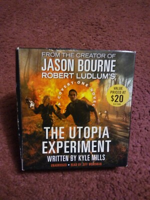 The Utopia Experiment by Kyle Mills Audio CD Book Ex Lib 9781478951582 ...