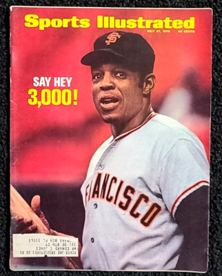 Sports illustrated Willie Mays San Francisco Giants Baseball July 27 ...