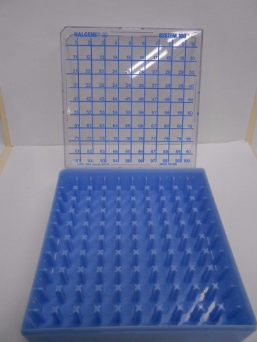 NALGENE CRYOBOX 5026-0909 CRYOGENIC STORAGE BOX FOR 81 1-2.0mL TUBES | eBay