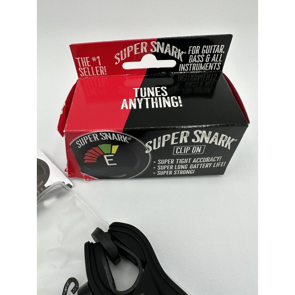 SNARK Super Snark 3 Clip-On Tuner SS-3 Black Guitar Bass | eBay
