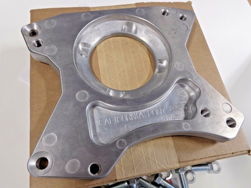 1965-1970 MUSTANG T-5 ADAPTER PLATE FOR 6 BOLT BELL HOUSING Made in USA ...