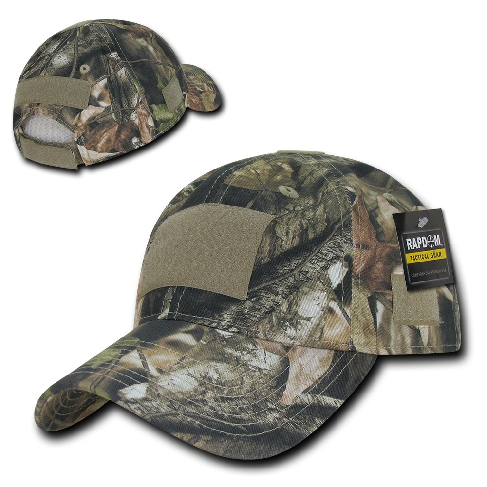 HYBRiCAM Camouflage Tactical Hunting Relaxed 6 Panel Patch Curved Bill ...
