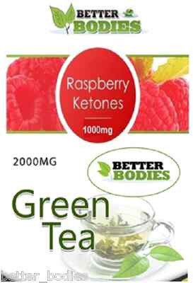 Raspberry Ketone 1000mg Green Tea 2000mg Strong Fast Weight Loss ...