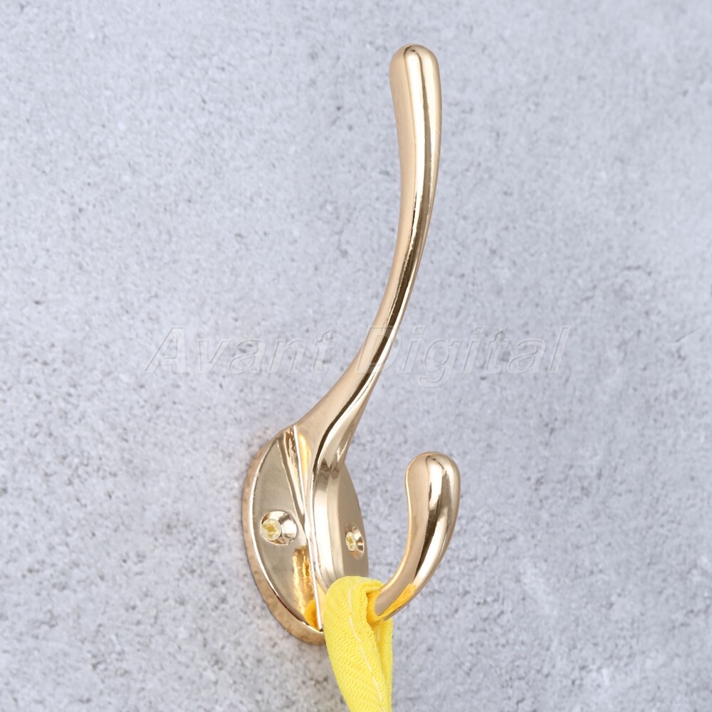 1Pc 102*47mm Home Hat Key Coat Clothes Towel Hanger Modern Wall Door ...