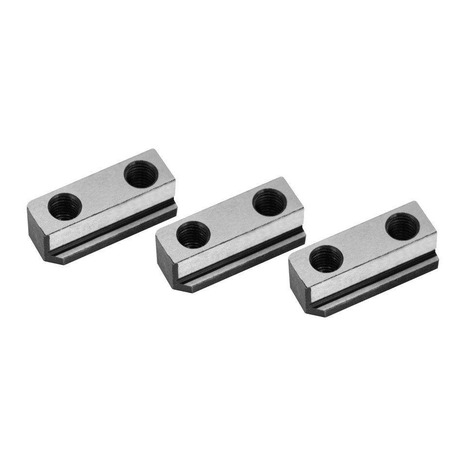 3-Pcs T Nuts Jaws M12 Bolts Kit T-nuts For 10 Inch Hydraulic 3-Jaw ...