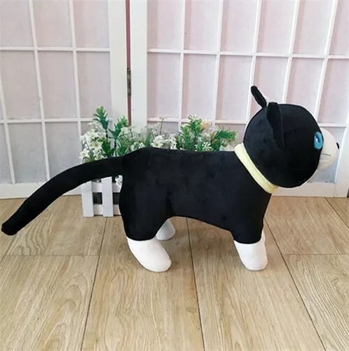Persona 5 P5 Morgana Mona Black Cat Soft Stuffed Plush Doll Animal ...