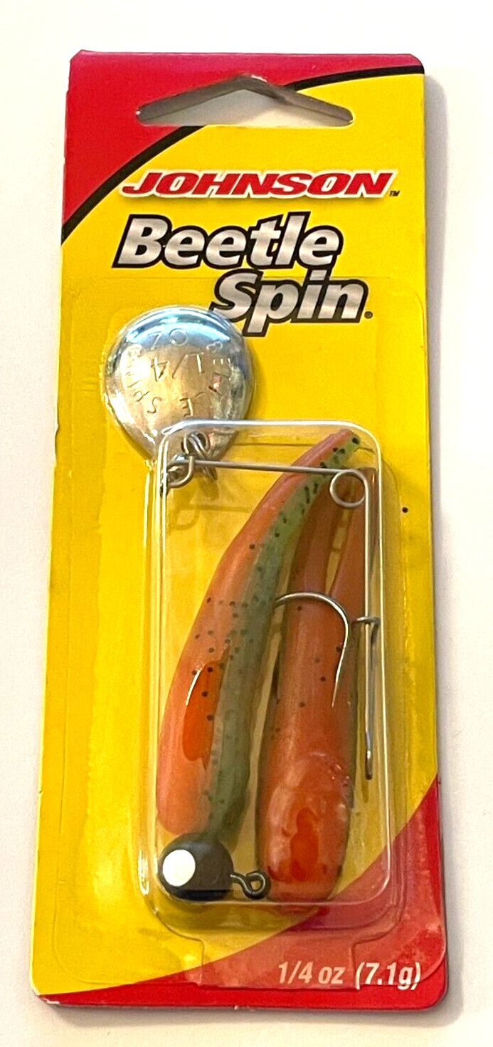 Johnson Beetle Spin, 1/4 oz., Pure Fishing, BSVPF1/4-FT | eBay