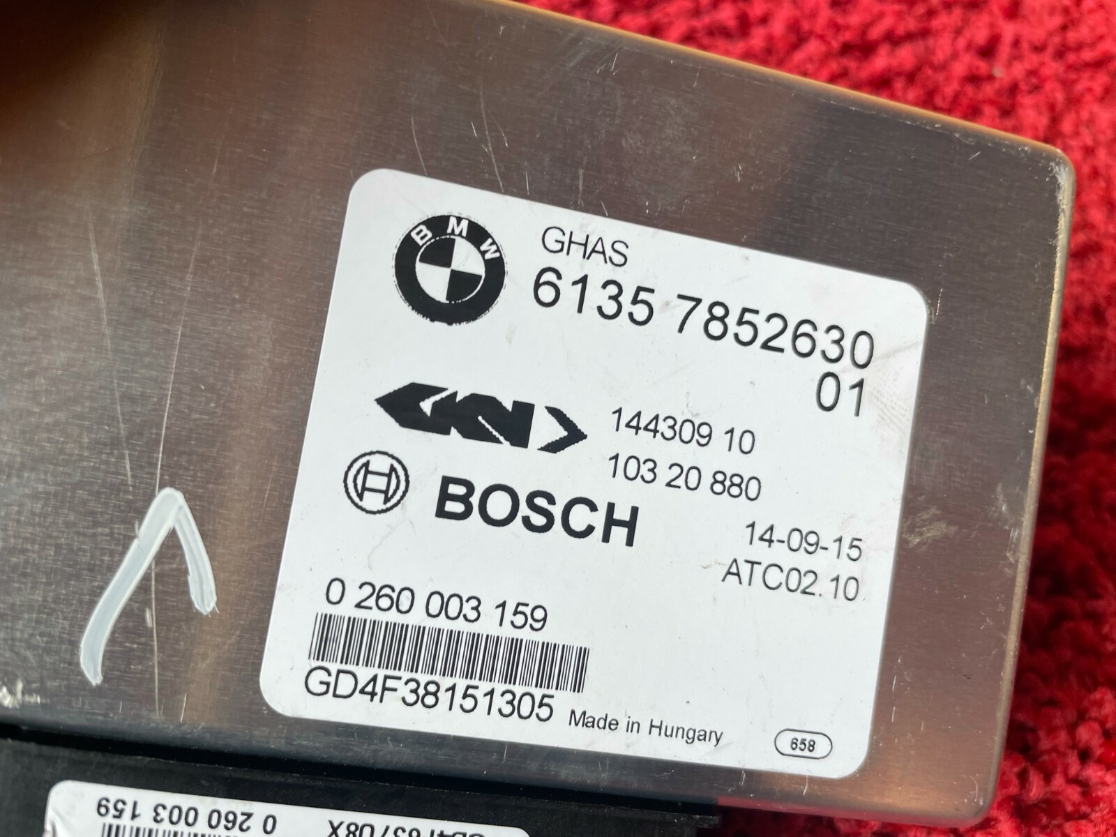 BMW F06 F10 F85 F80 F82 DIFFERENTIAL LOCK ECU CONTROL UNIT MODULE OEM ...