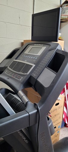 Treadmill With Attached TV screen. Multiple Running Programs. | eBay