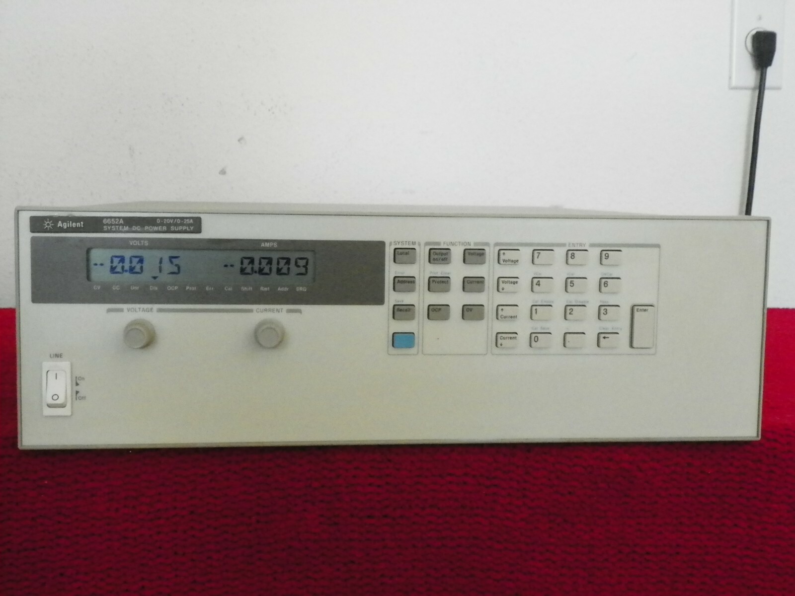 Agilent HP 6652A 0-20V/0-25A System DC Power Supply, 8 in stock | eBay