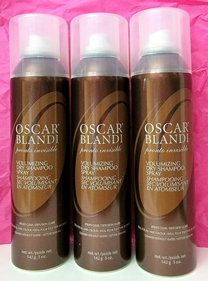 3 pk Oscar Blandi Pronto Invisible Volumizing Dry Shampoo Spray 5 oz ...