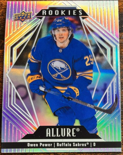 2022-23 Upper Deck Allure #101 OWEN POWER RC Rookie Buffalo Sabres | eBay