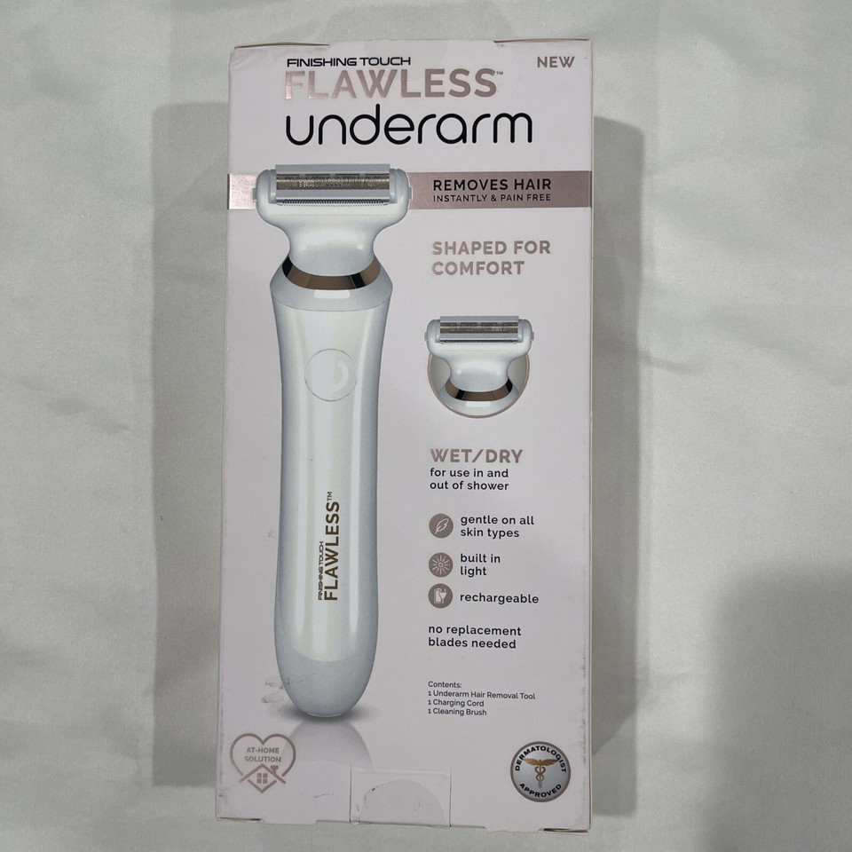 Finishing Touch Flawless Underarm Hair Removal Electric Razor Device | eBay