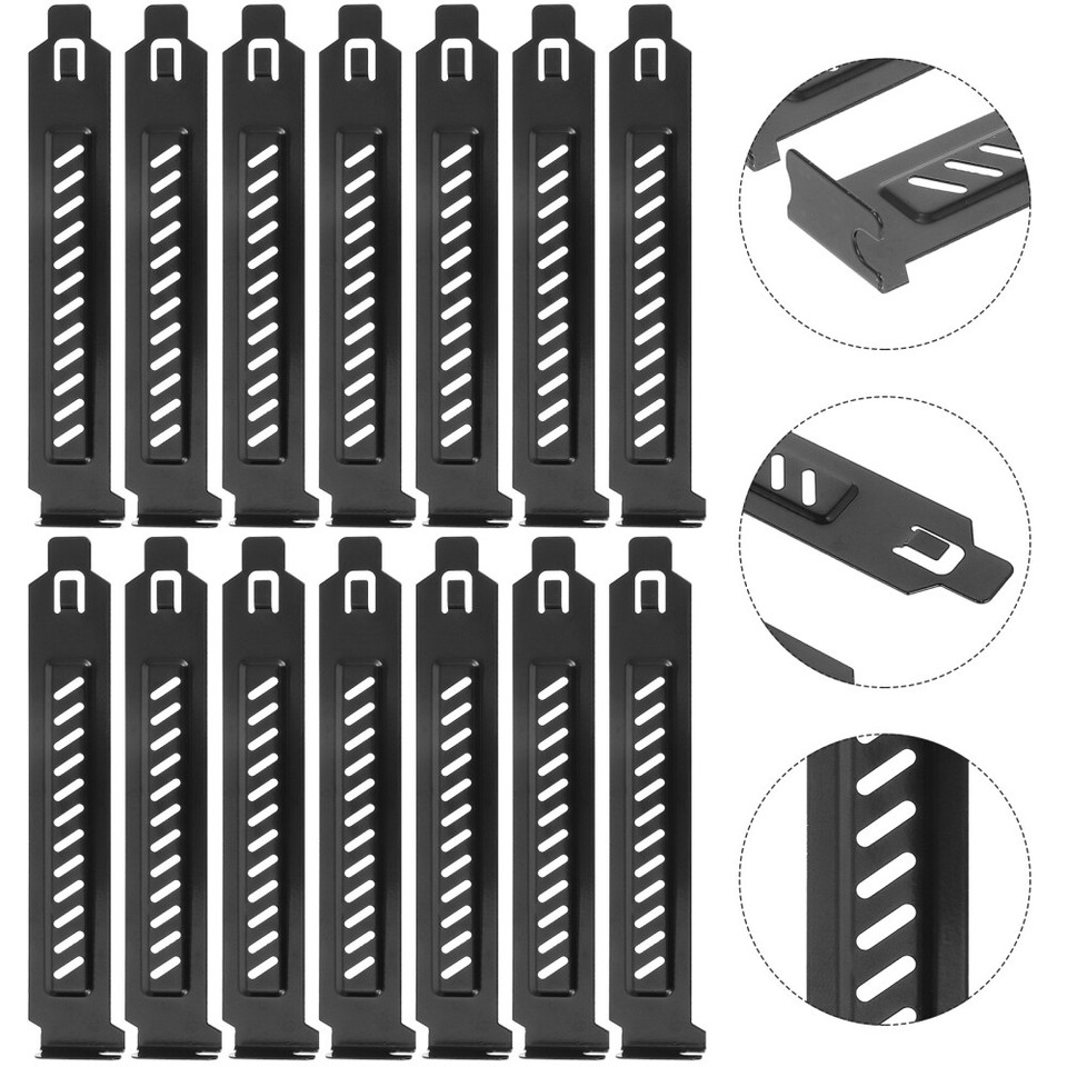 20 PCS Pci Slot Cover Bracket Chassis Bits Card Bezel | eBay