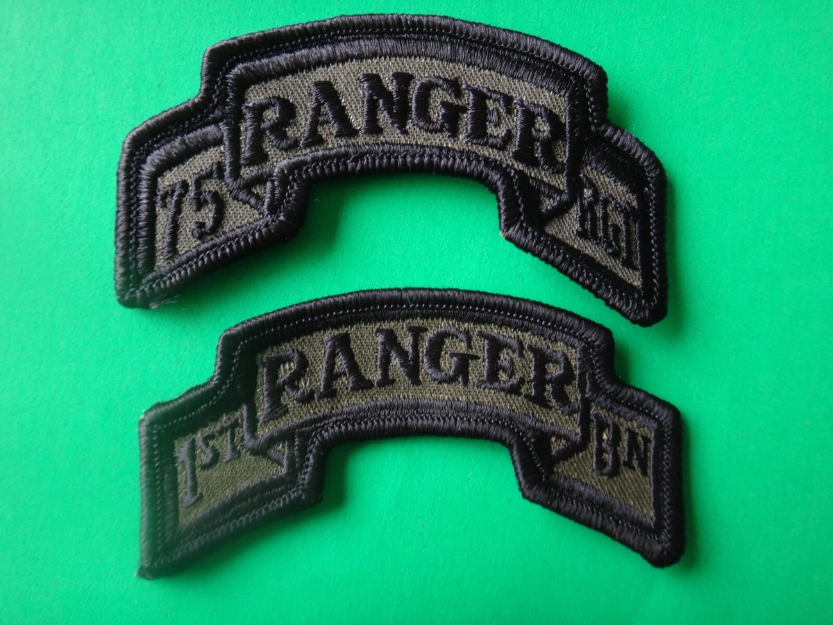 Patch Van Het 75e Ranger Regiment Ranger Scroll 75th Ranger Regiment