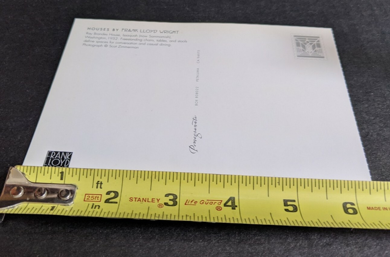 FRANK LLOYD WRIGHT Ray Brandes 1952 House Issaquah Sammamish WA ...