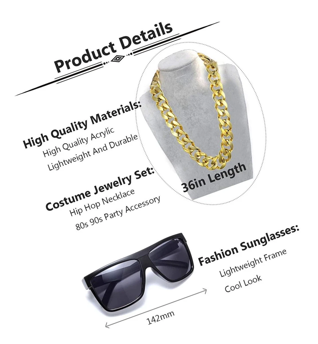 Rapper Costume Jewelry