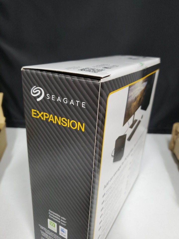 Seagate Expansion SRD0NF2 8TB External Hard Disk Drive With Rescue Data ...