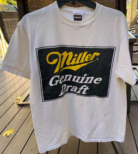 Authentic 1990's Miller Genuine Draft MGD Racing Rusty Wallace NASCAR T ...