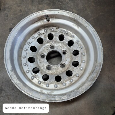 CHEVROLET ALUMINUM WHEEL B 15x4.75 MADE IN USA *FREE SHIPPING* | eBay
