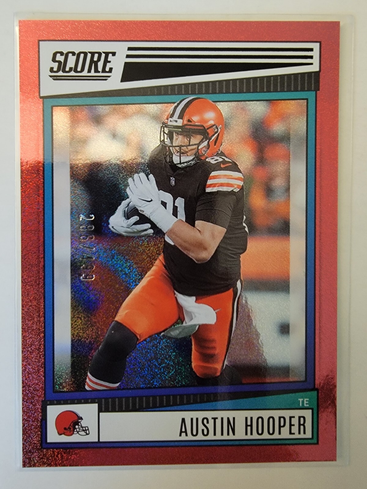 2022 Score - Red #202 Austin Hooper for sale online | eBay