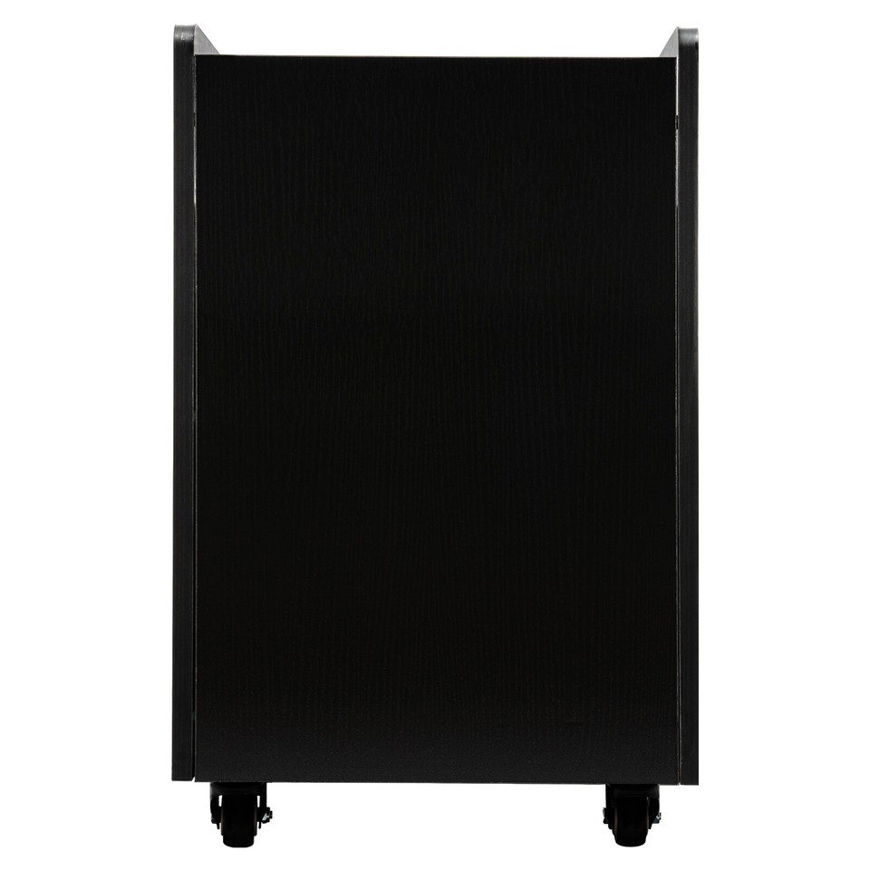 Mobile Roll File Organizer Cart, 20-Slot File Holder w/ Wheels ...