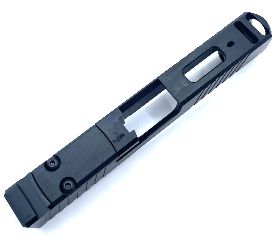 High Table Armory DOUBLE PORTED BLACK SLIDE for Glock 43 43X USE YOUR ...