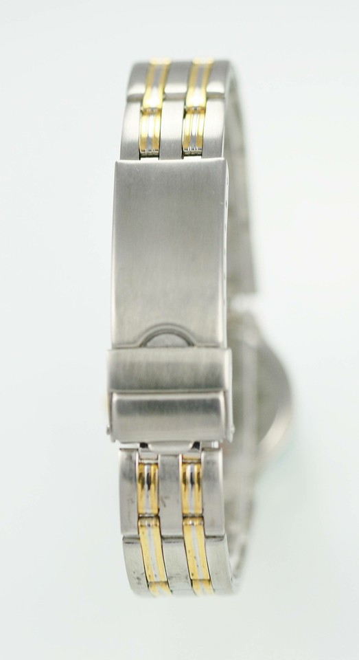 Regency Womens Watch Stainless Steel Silver Gold 30m Water Res Batt ...