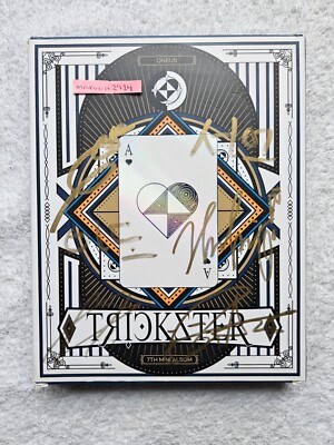 ONEUS Trickster Signed Promo Album Autographed + Message 7th Mini [US ...