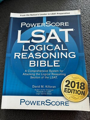 PowerScore LSAT Logical Reasoning Bible 2018 | eBay