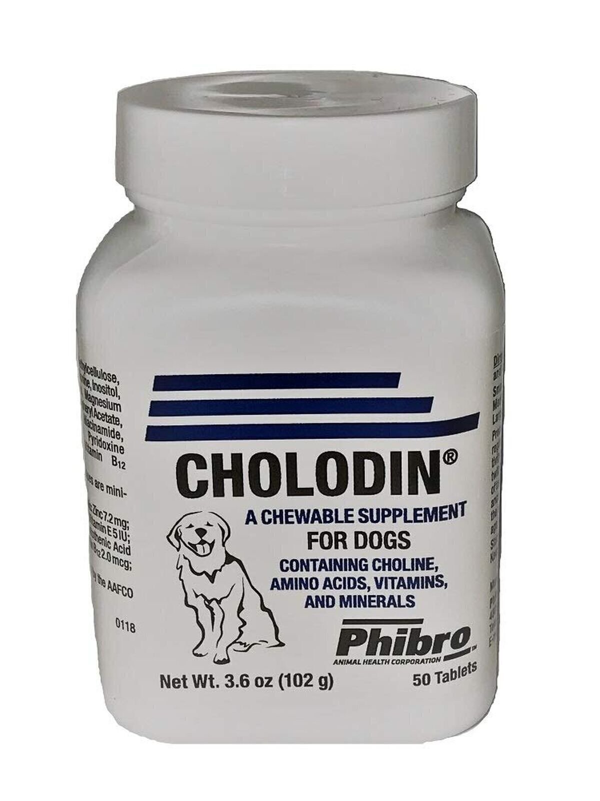 Cholodin Canine 50 Chewable Tablets | eBay